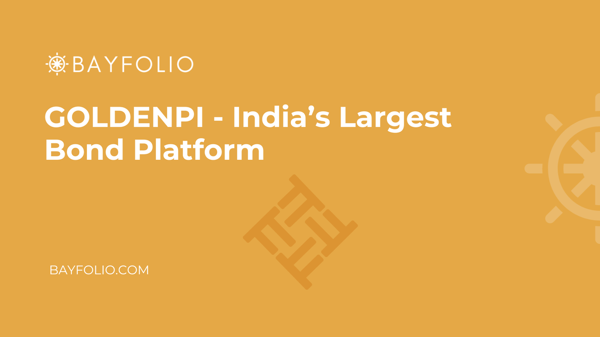 GoldenPi - India's Largest Bond Platform